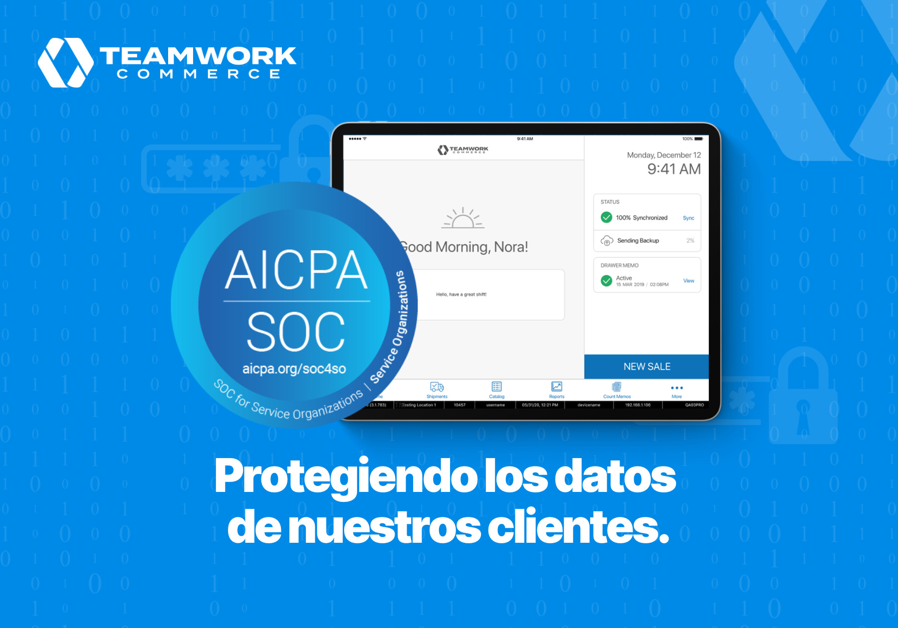 Teamwork Commerce Obtiene el Cumplimiento SOC 2